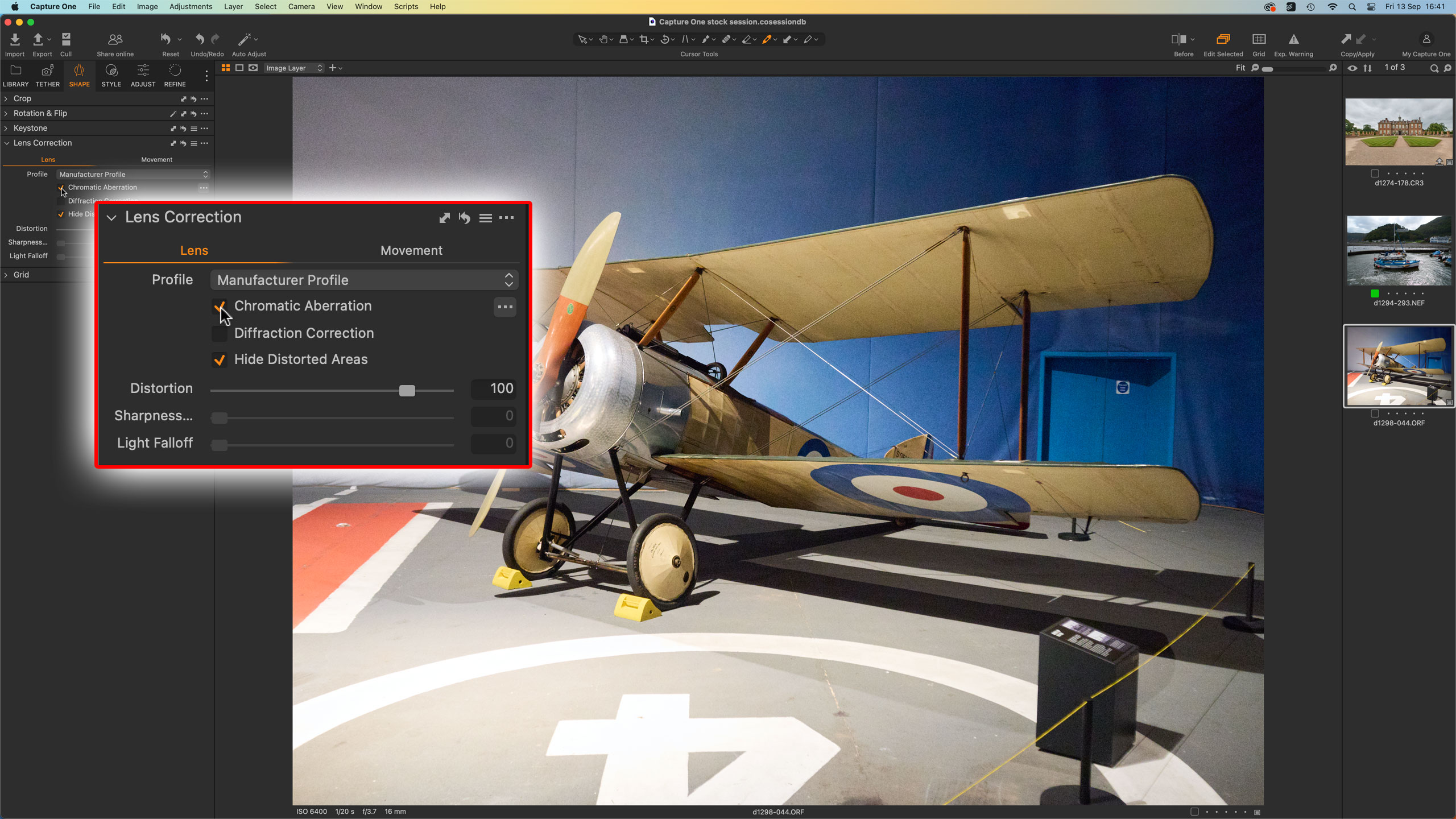 Capture One lens correction profiles: why they seem to keep changing ...